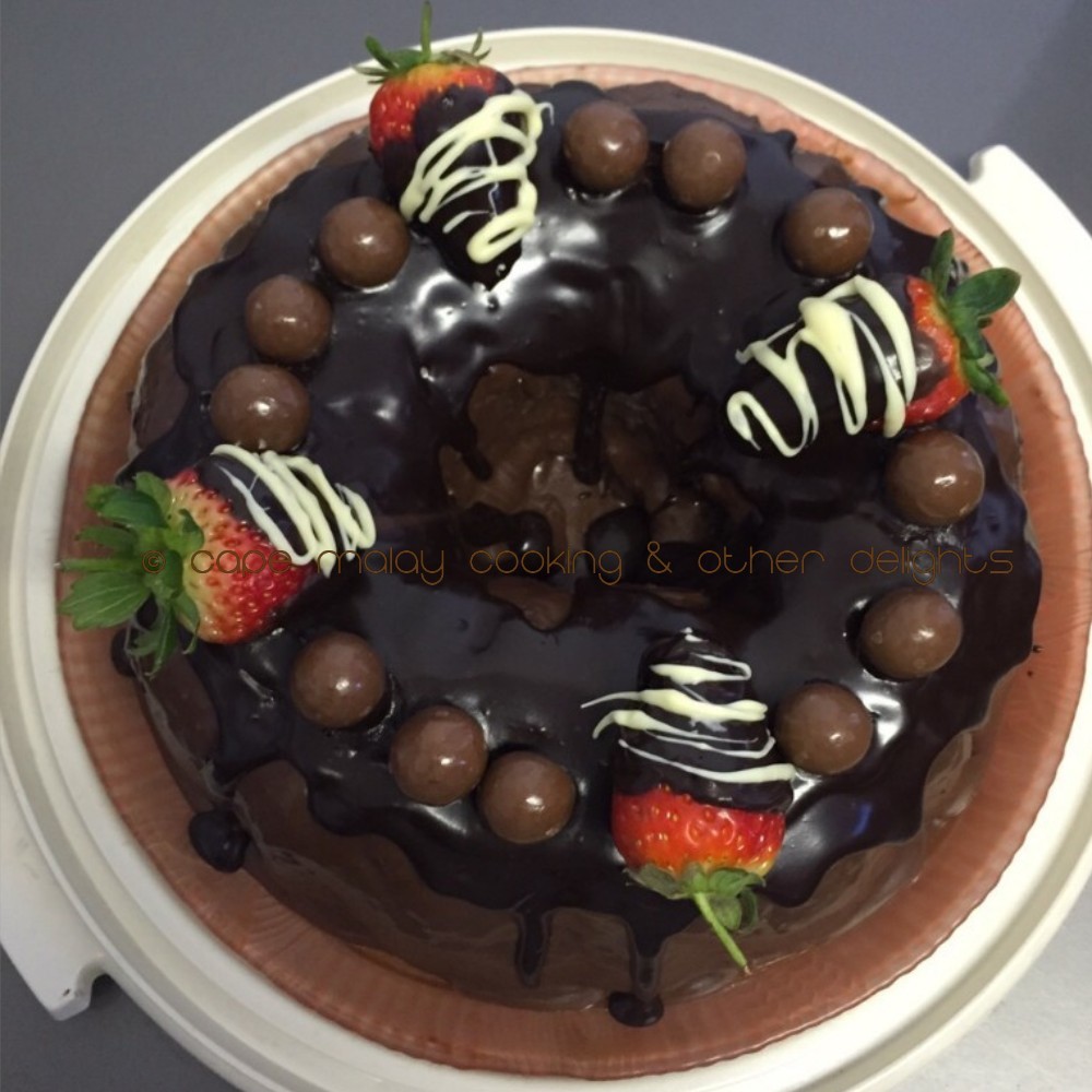 Chocolate Chiffon Cake | Cape Malay Cooking & Other Delights - Salwaa Smith