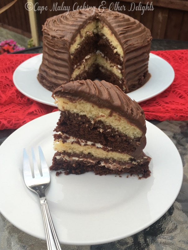 Ebony & Ivory Cake | Cape Malay Cooking & Other Delights - Salwaa Smith