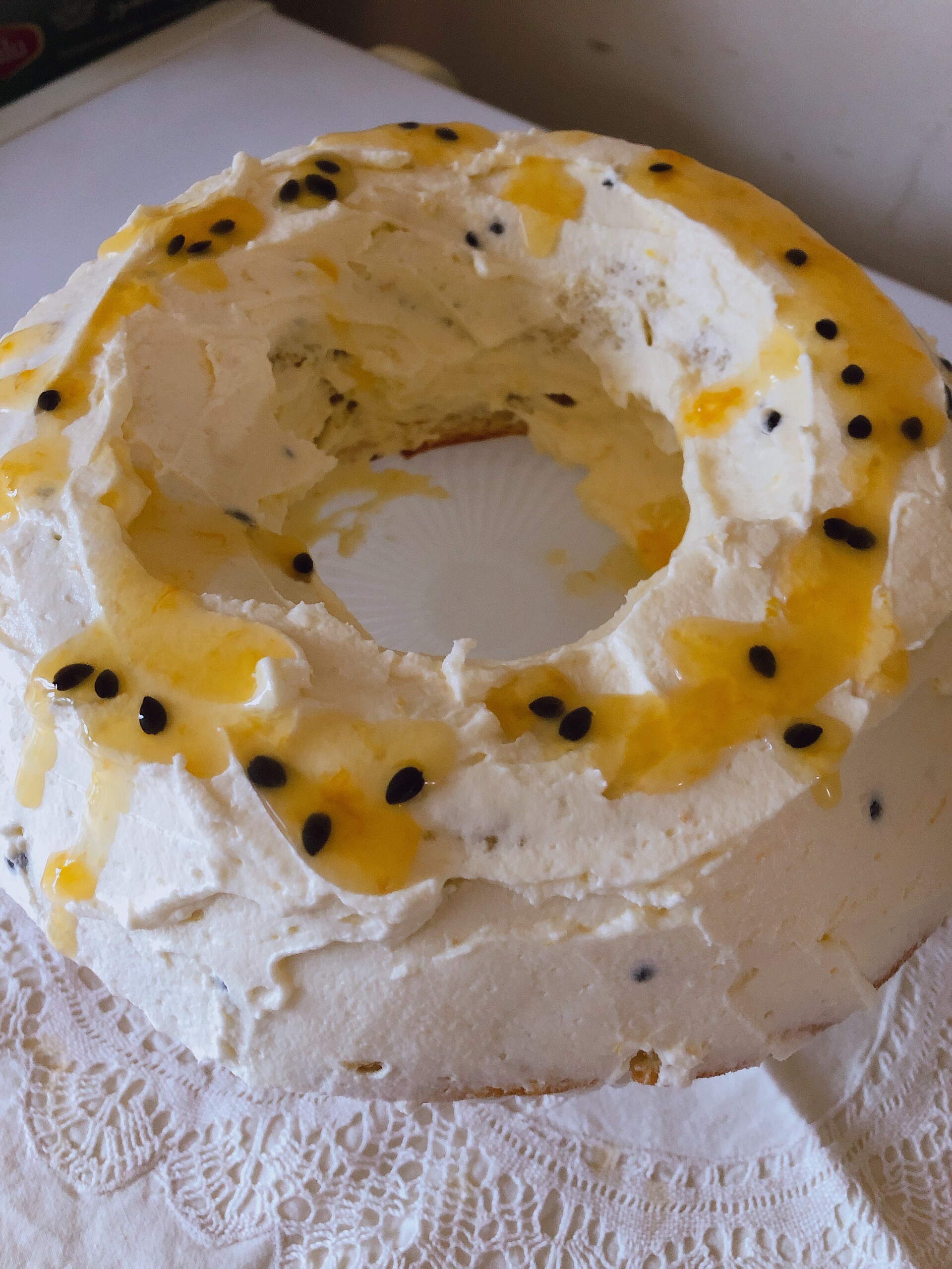 Egg Free Lemon and Granadilla Cake | Cape Malay Cooking & Other ...
