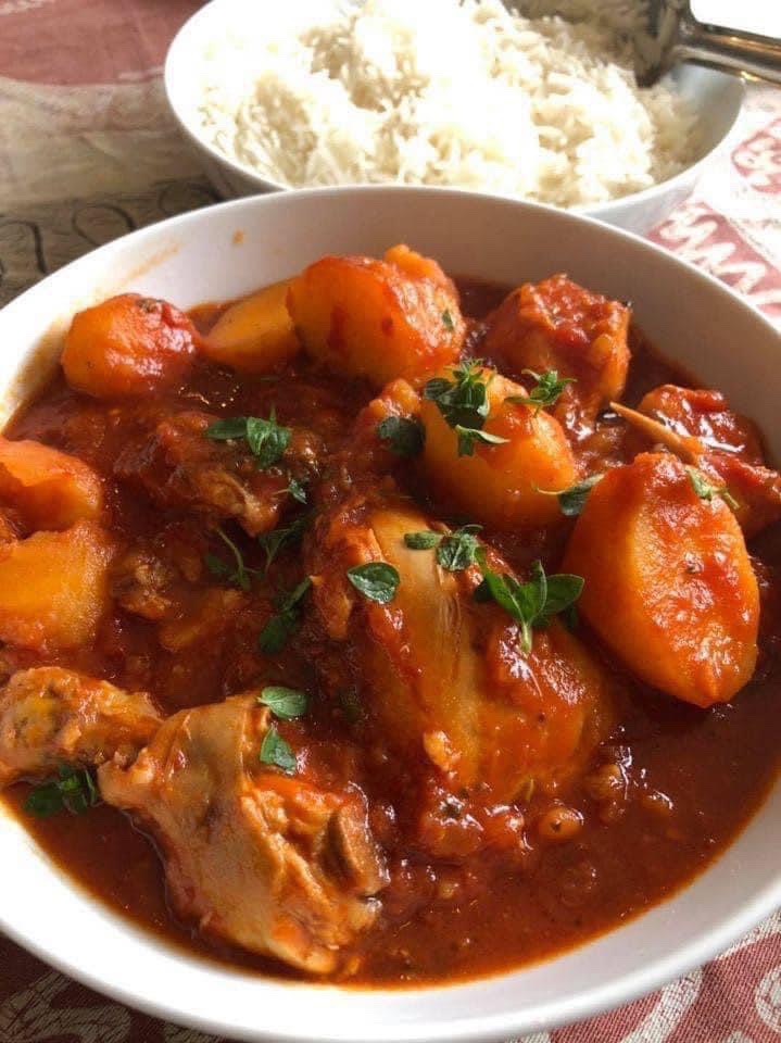 Tomato and Chicken Bredie | Cape Malay Cooking & Other Delights ...