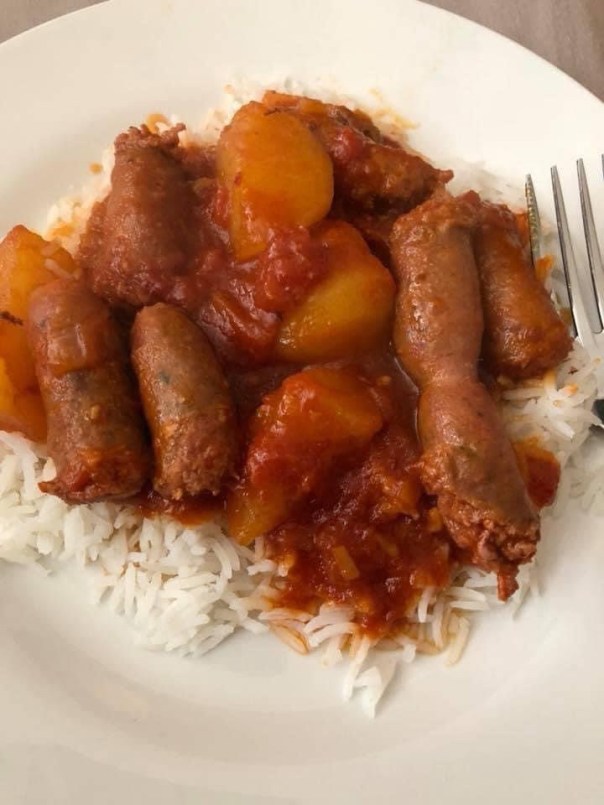 Tomato Sausage Bredie | Cape Malay Cooking & Other Delights - Salwaa Smith